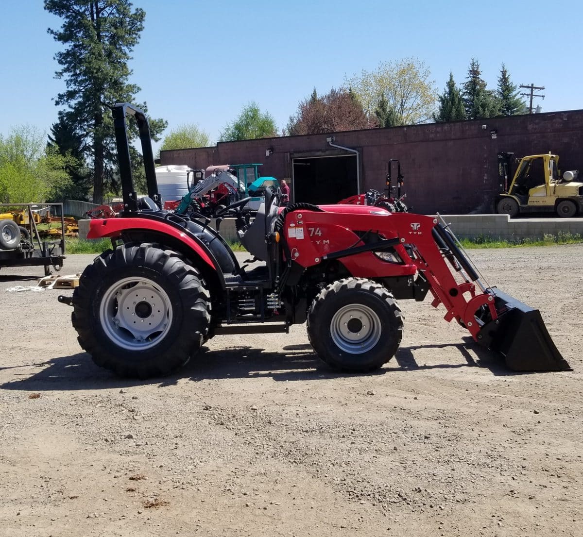 TYM T574 Tractor/Loader - Keno Tractors