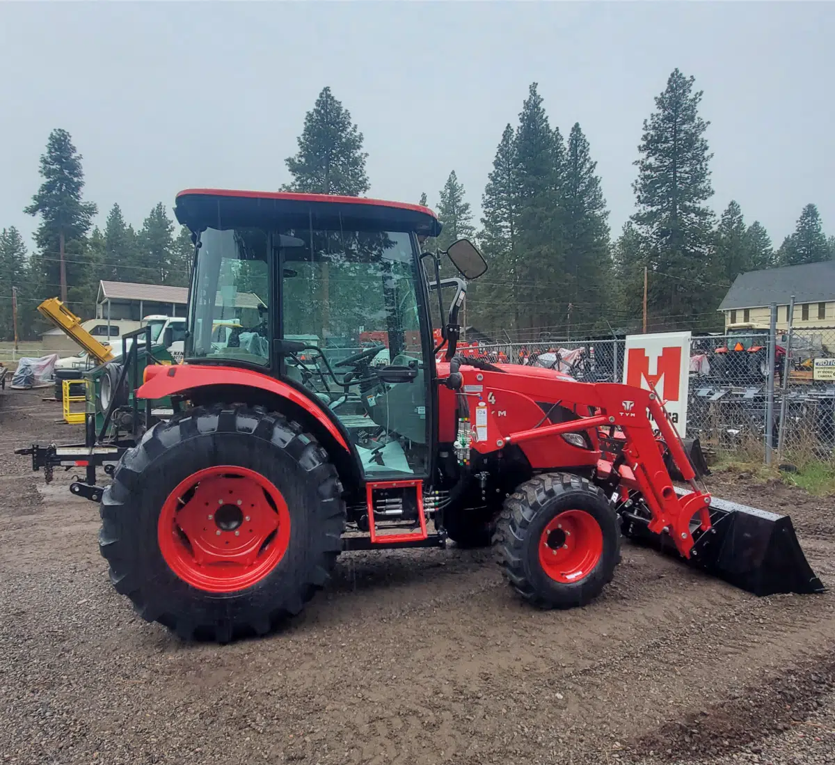 TYM T574HC Cab Tractor/Loader - Keno Tractors
