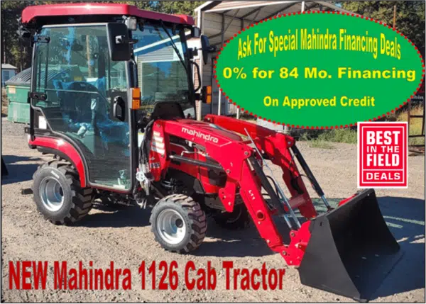 Best Deals on Jinma Tractors, Mahindra, and Branson